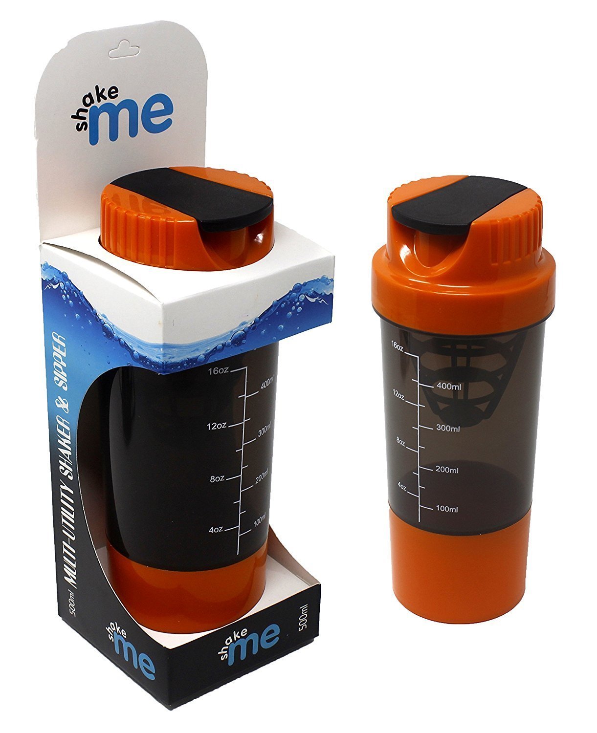 Buy Premium Shaker For Protein / Water Purpose 500 ml Shaker, Bottle ...