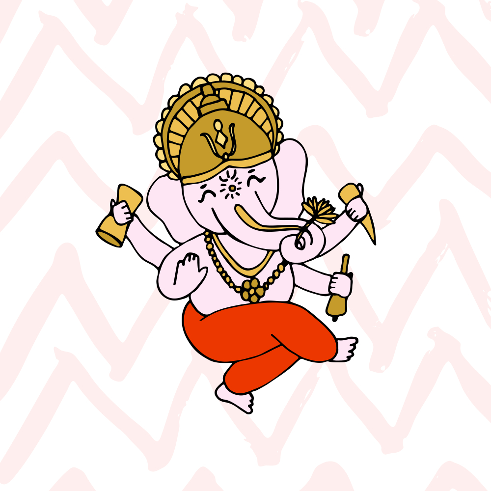 Buy Ganesh 80 Poster Sticker Paper Print By 5 Ace |Sticker Paper Poster ...