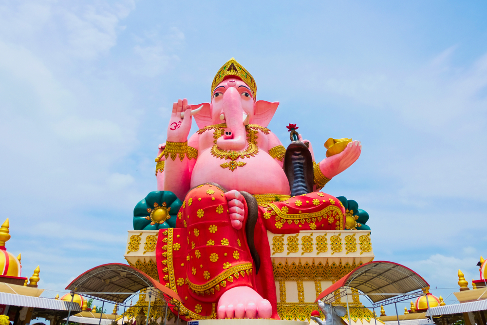 Buy Ganpati bappa 12 Poster Sticker Paper Print By 5 Ace |Sticker Paper ...