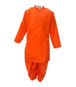 Buy PRIEST HINDU/PANDIT DHOTI KURTA COSTUME FANCY DRESS FOR KIDS Online ...