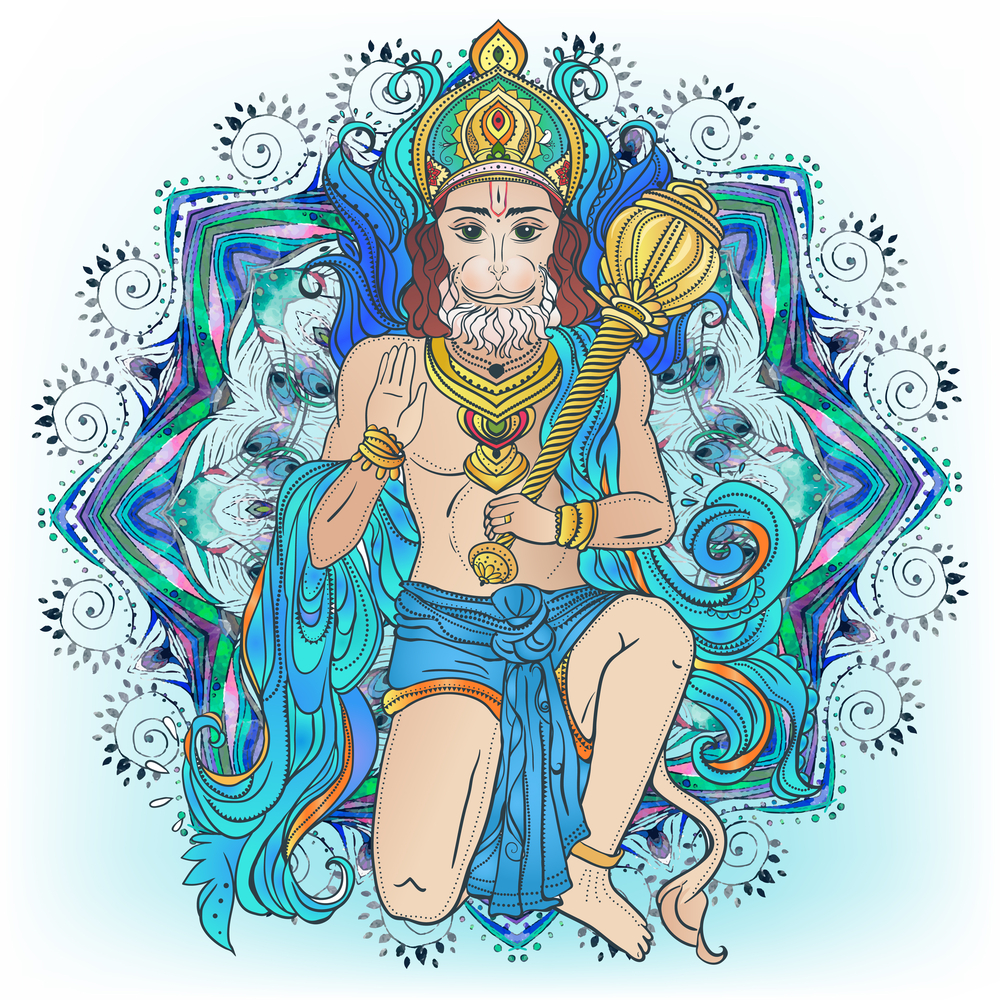 Buy Hanuman 20 Poster Matte Finish 300 GSM Thick Paper Print By 5 Ace ...