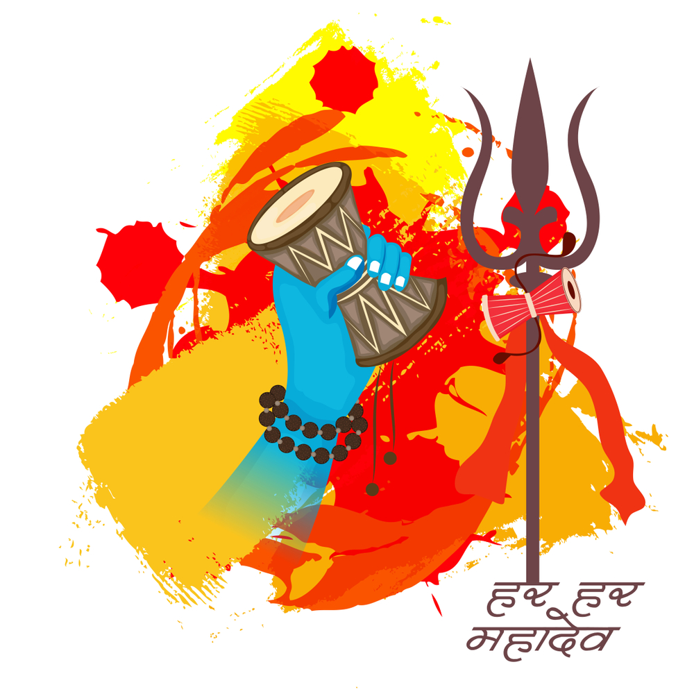 Buy Har har mahadev 4 Poster Matte Finish 300 GSM Thick Paper Print By ...