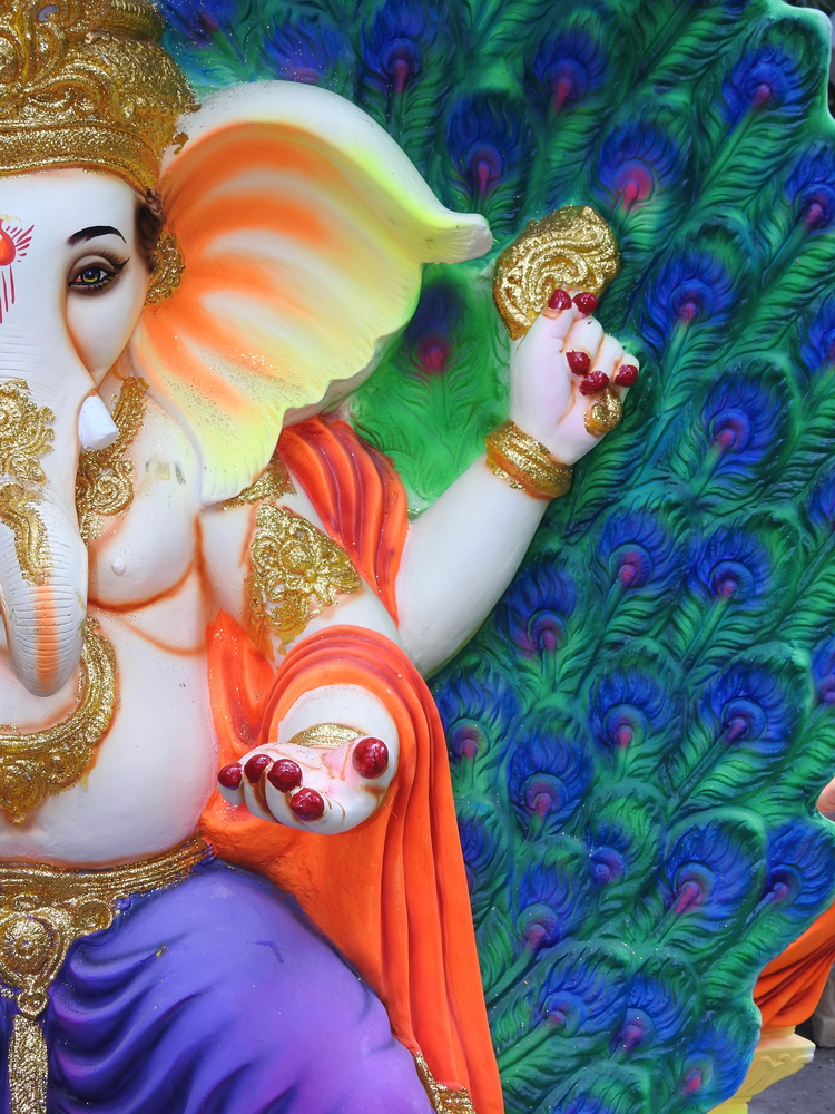 Buy Lord Ganesh 5 Poster Matte finish Sticker Paper Print By 5 Ace ...