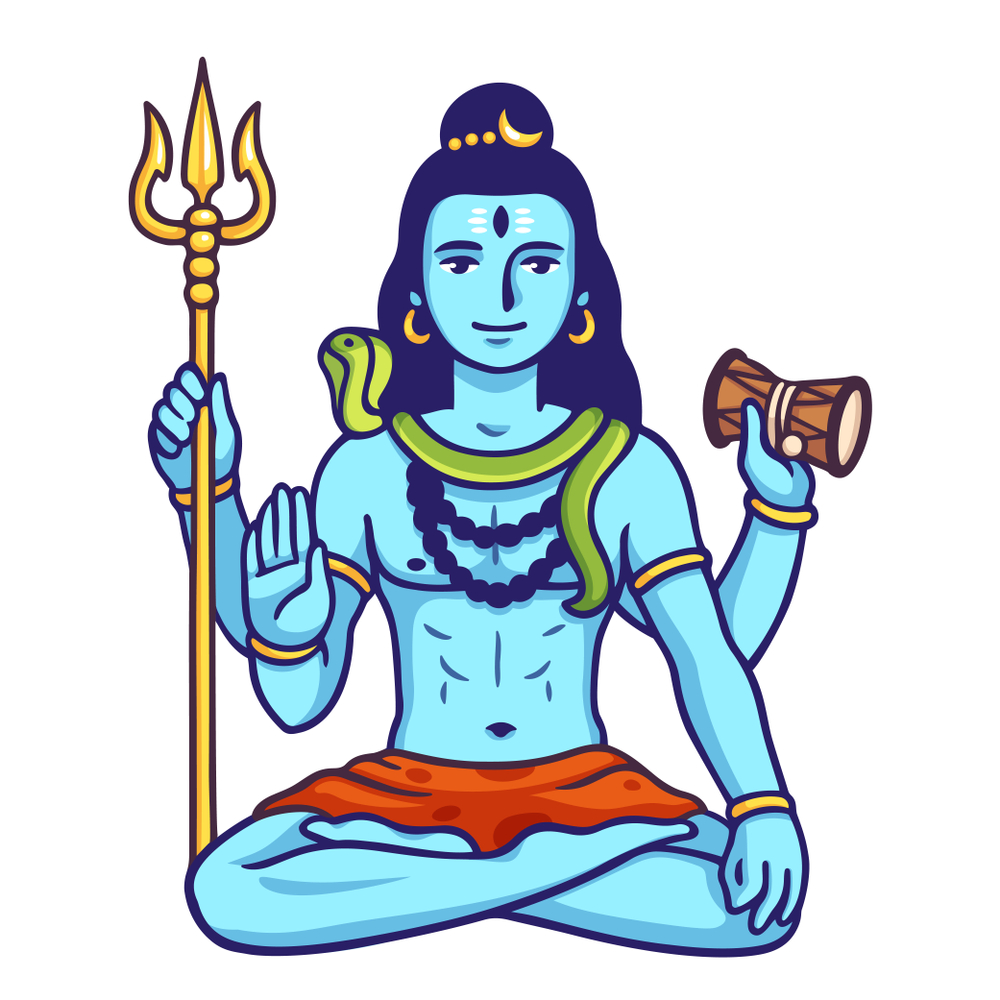 Buy shiva ji Poster Matte finish Sticker Paper Print By 5 Ace |Sticker ...