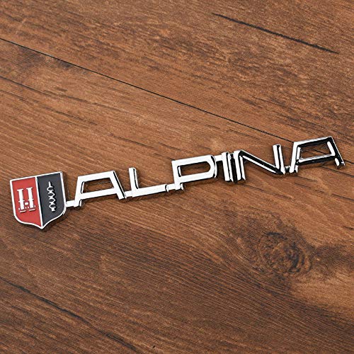 Buy 3D Chrome New BMW Alpina Emblem Badge Sticker Online @ ₹299 from ...
