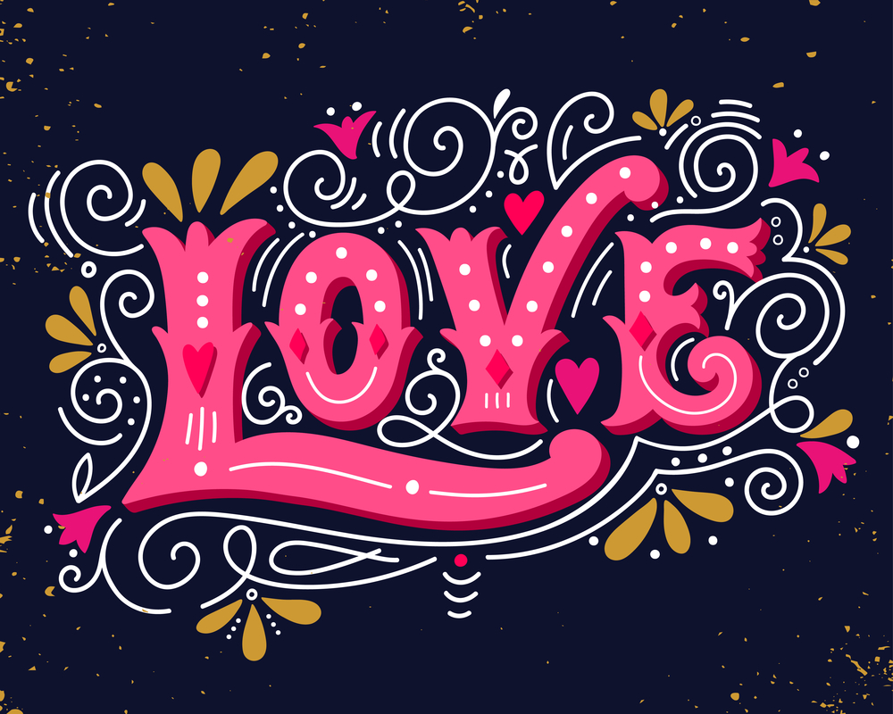 Buy love art |Sticker Paper Poster, 12x18 Inch Online @ ₹299 from ShopClues
