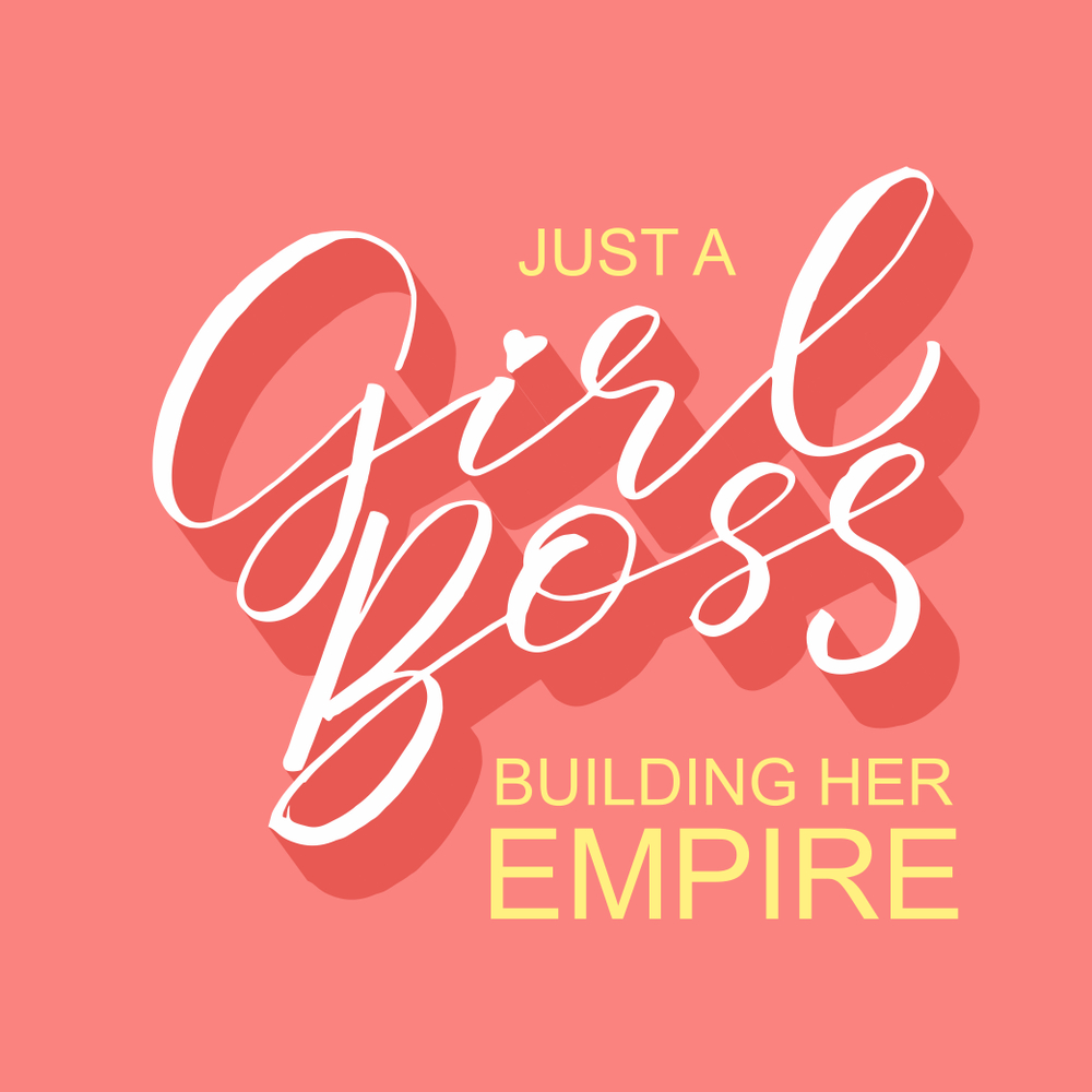 Buy just a girl boss poster|300 GSM HD Paper Print |Sticker Paper ...