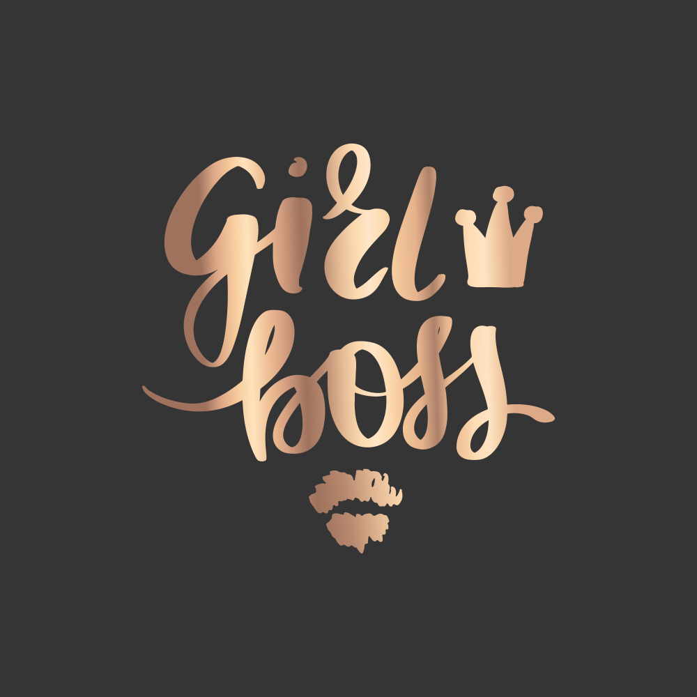 Buy girl boss sticker poster| |Sticker Paper Poster, 12x18 Inch Online ...
