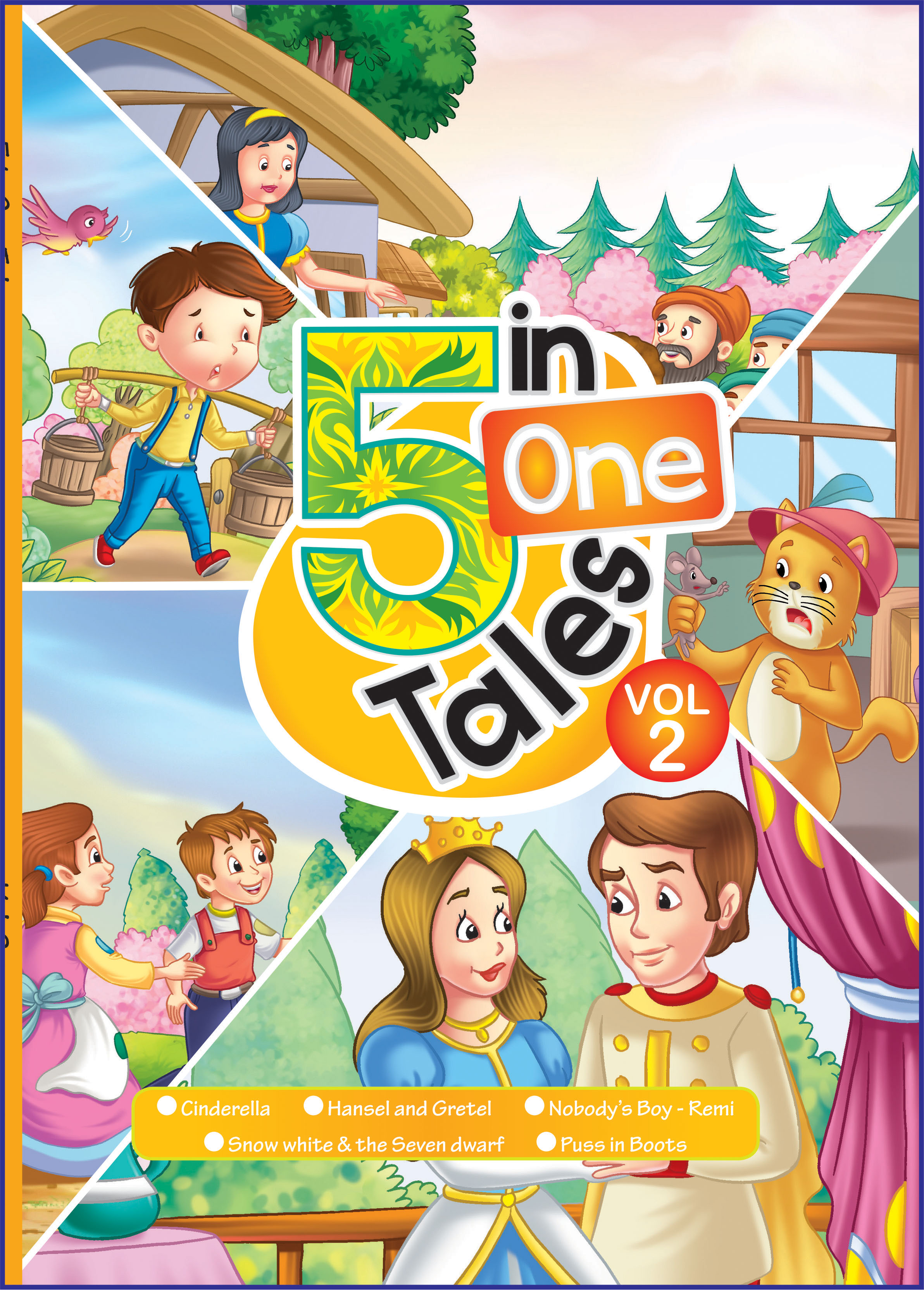 Buy 5 in One Tales (Set of 3 Story Books) Online @ ₹525 from ShopClues