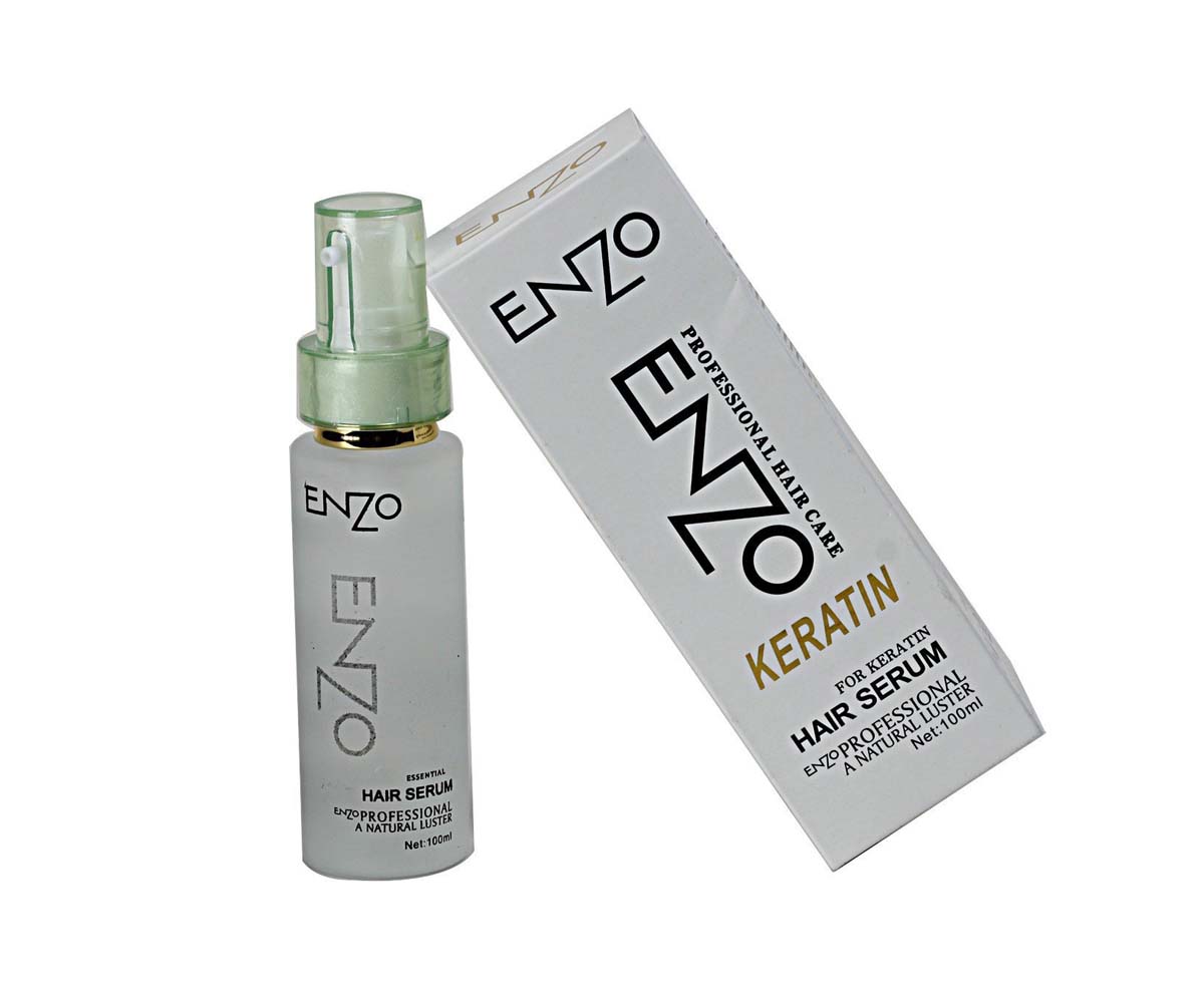 Buy ENZO Keratin Hair Serum A Complete Treatment of Damage Hair 100Ml ...
