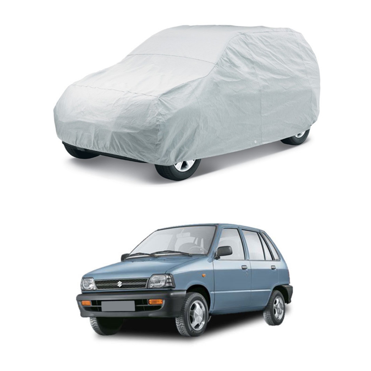Buy MARUTI-800-DUSPROOF SILVER CAR BODY -HMS Online @ ₹1999 from ShopClues