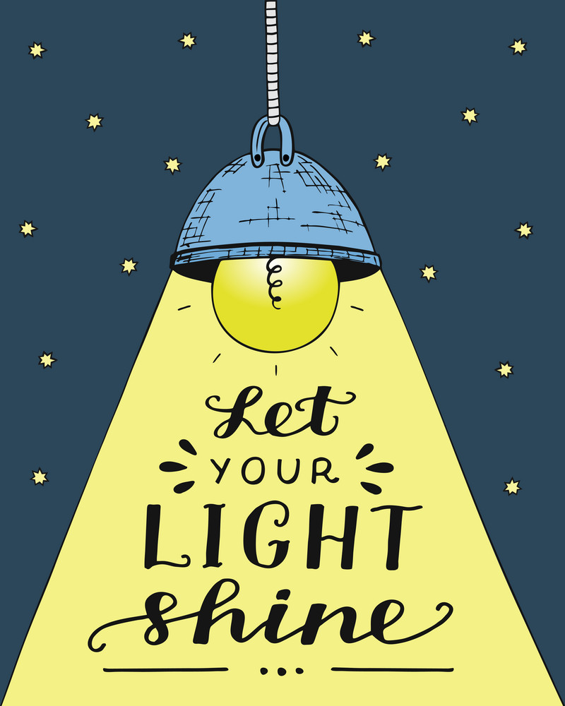 Buy let your light shineAll Time Posters|300 GSM HD Paper Print ...