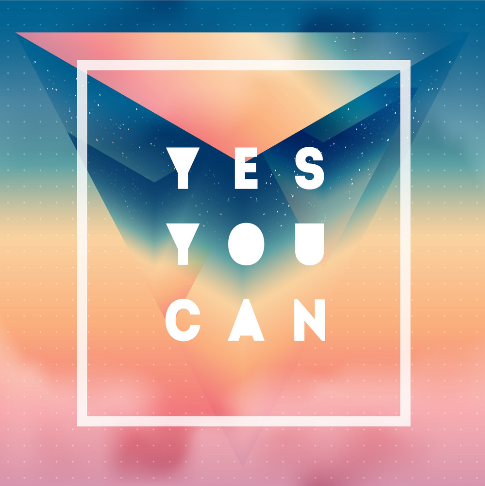 Buy yes you canAll Time Posters|300 GSM HD Paper Print |Sticker Paper ...