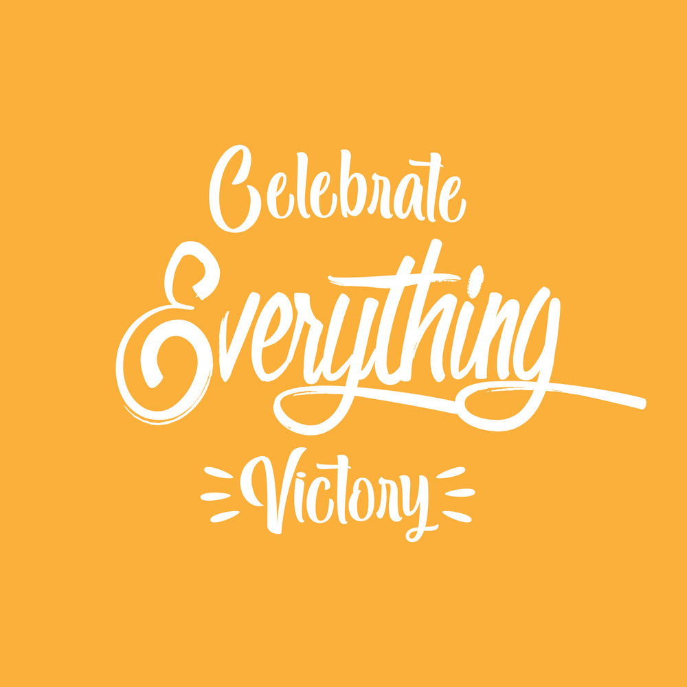 Buy celebrate everything victoryAll Time Posters|300 GSM HD Paper Print ...