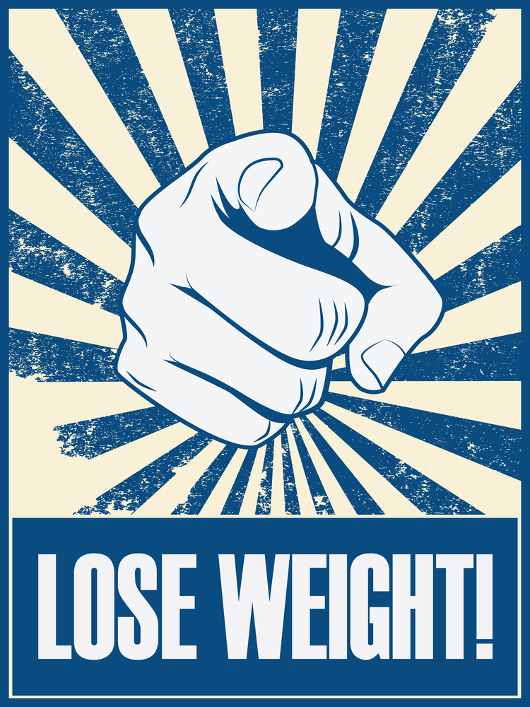 Buy lose weight 300 GSM HD Paper Print |Sticker Paper Poster, 12x18 ...