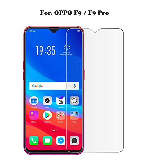 Buy OPPO F9 / F9 Pro Flexible Premium Quality 2.5D Tempered Glass 9H ...