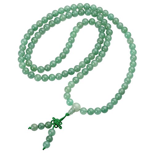 Buy Green Cut Glass Beads mala String Strand for Women and Girls Online ...