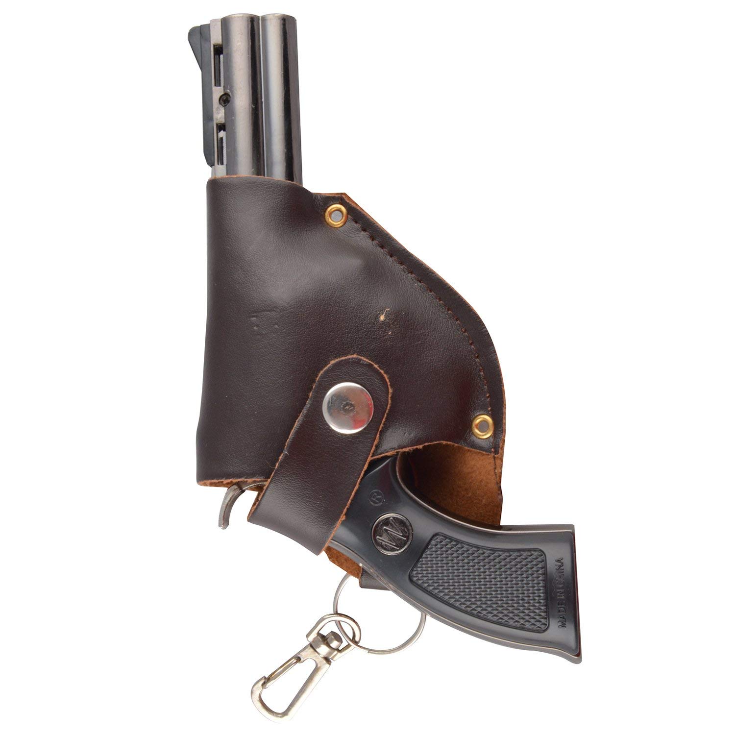 Buy Super Model Hand Mini Gun Cigarette Lighter With Holster- (Brown ...