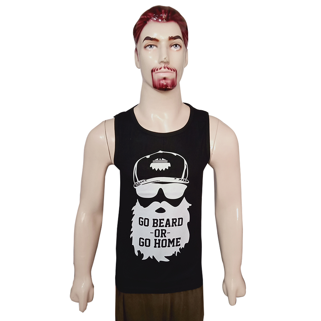 Buy Go beard Printed Half Sleeveless sando Collections for Men -Unique ...