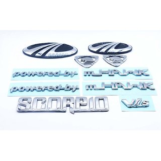 Buy DaTeen Mahindra Scorpio mHawk V/S Emblem Online @ ₹699 from ShopClues