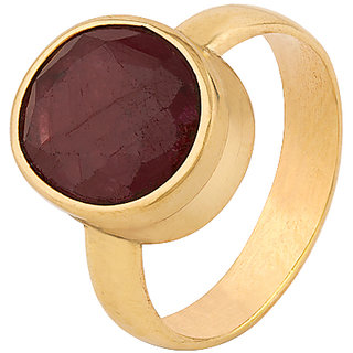 Buy Dare by Voylla Ruby (Manik) 7.25 Ratti Ashtadhatu Rashi Ratna Ring ...