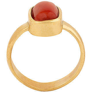 Buy Dare by Voylla Red Coral (Munga) 3.25 Ratti Ashtadhatu Rashi Ratna ...