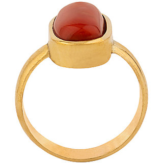 Buy Dare by Voylla Red Coral (Munga) 5.25 Ratti Ashtadhatu Rashi Ratna ...