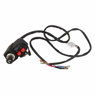 Buy Bike Handlebar Multipurpose Switch Set cigrette Lighter/USB Mobile ...