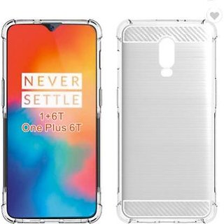 Buy Back Cover for Oneplus 6T (Transparent, Silicon) Online @ ₹199 from ...