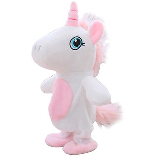 Buy Tagve Cute Interactive Unicorn Plush Toys for Boys Girls Kids ...