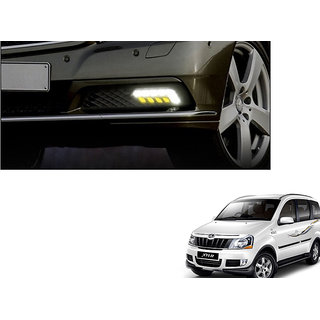Buy Autoladders Cob L-Dot Daytime Led Drl Lights White Set Of 2 For ...