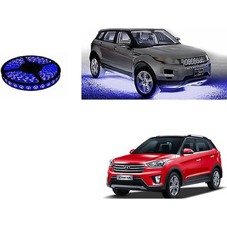 Buy Autoladders Car Underbody 5 Meters Cuttable Blue Led Roll For ...