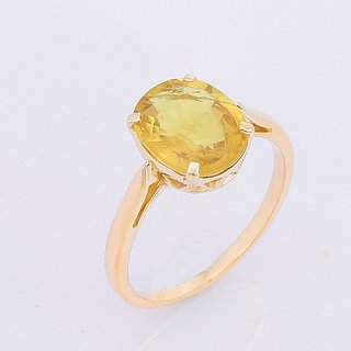 Buy Ceylonmine 9.00 ratti pila pushkaraj Ring original natural Yellow Sapphire ring for unisex Online Get 75 Off