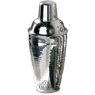 Buy Taluka Stainless Steel Hammered Cocktail Shaker, Mock Tail Shaker ...