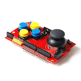Buy Joystick Shield Game Robotics Controller Module Extension Board for Arduino Online @ ₹399 ...