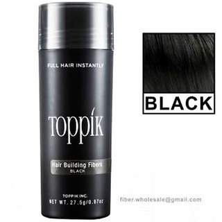Buy Toppik Hair Building Fiber Black 27.5 New Bottle (BLACK) Hair Fiber For Hair Damage Hair ...