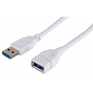 Buy Terabyte USB 3.0 High - Speed Extension Cable (White) Online @ ₹299 ...