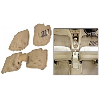 Buy Auto Addict Car 3D Mats Foot mat Beige Color for Maruti Suzuki Ciaz ...