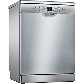 Buy Bosch 12 Place Settings Dishwasher (SMS66GI01I Silver Inox) Online ...