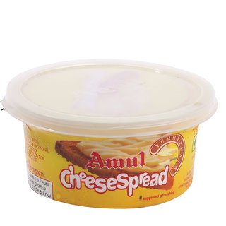 Buy Amul Plain Cream Cheese Spread (200gm) Online @ ₹85 from ShopClues