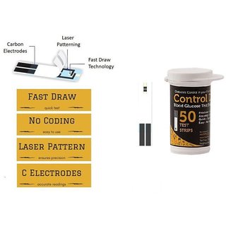 Buy Control D 50 Test Strips HDCDSTP50 Online @ ₹699 from ShopClues