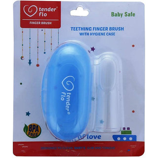 Buy BABYS Finger Brush GUM AND TONGUE CLEANER with Hygiene case (WITH ...