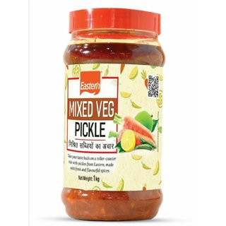 Buy Eastern-Mixed Vegetable Pickle-1 Kg Online @ ₹130 from ShopClues
