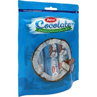 Buy Dukes-Chocolate Coconut Centered Filled Bar-120 Gm Online @ ₹99 ...