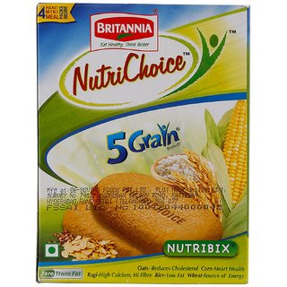 Buy Britannia-Nutri Choice Biscuits-200 Gm*5 Online @ ₹169 from ShopClues