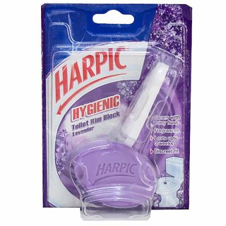 Buy Harpic-Lavender Toilet Rim Block-26 Gm Online @ ₹74 from ShopClues