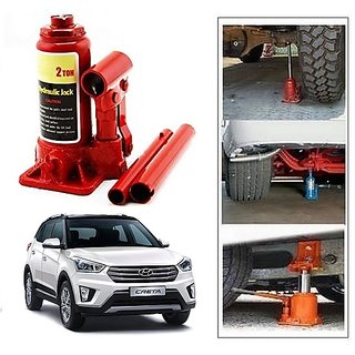 Buy After cars 2 ton Hydraulic Bottle Jack for Hyundai Creta Car with ...