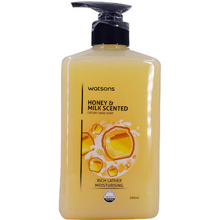 Buy Watsons Cream Hand Soap, Honey Milk Scented - 500 ml Online @ ₹525 ...