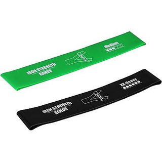 Buy A-TAPE Exercise Sports Loop Band XX-heavy Medium (Pack Of 2, Black ...
