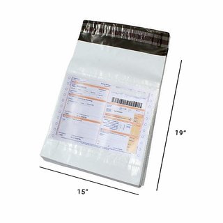 Buy TNQ 50 PACK of Economy Polybag Size 15 x 19 (15 x 19 inches) with ...